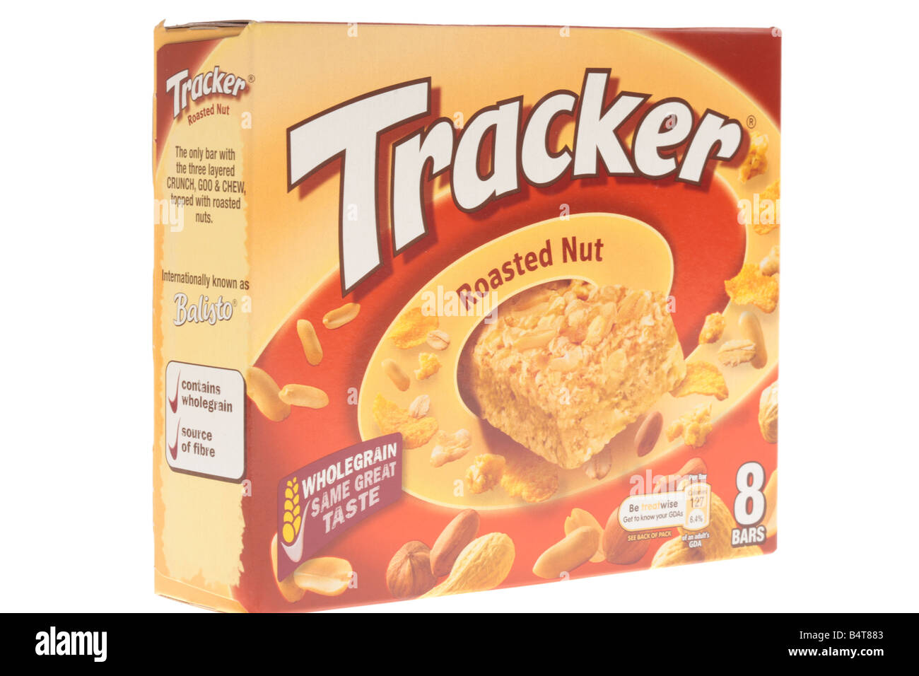 Box of Tracker Cereal Bars Stock Photo - Alamy