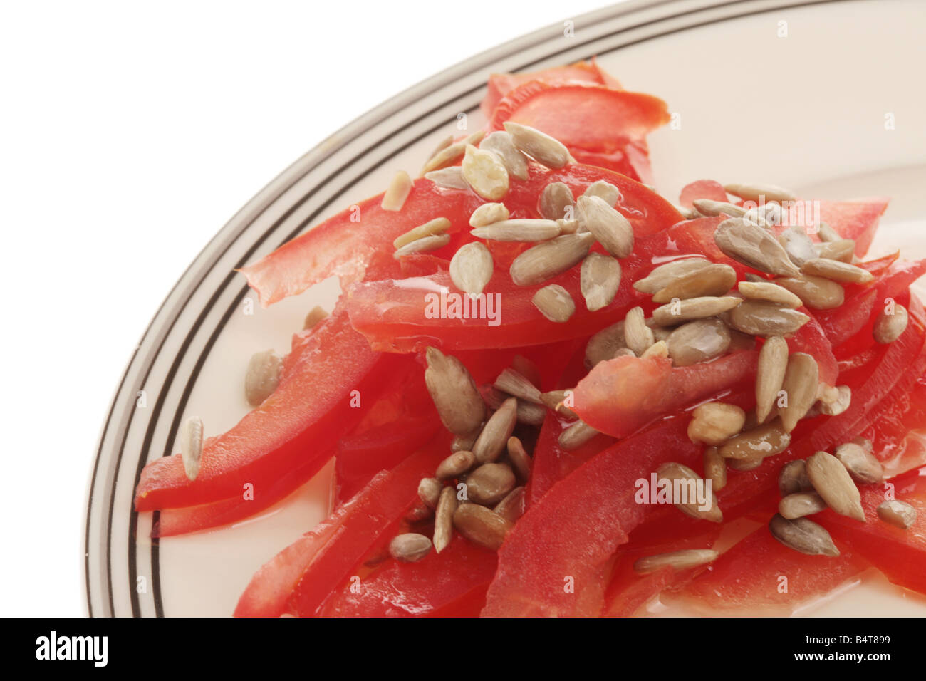 Grated Tomato Salad Stock Photo - Alamy