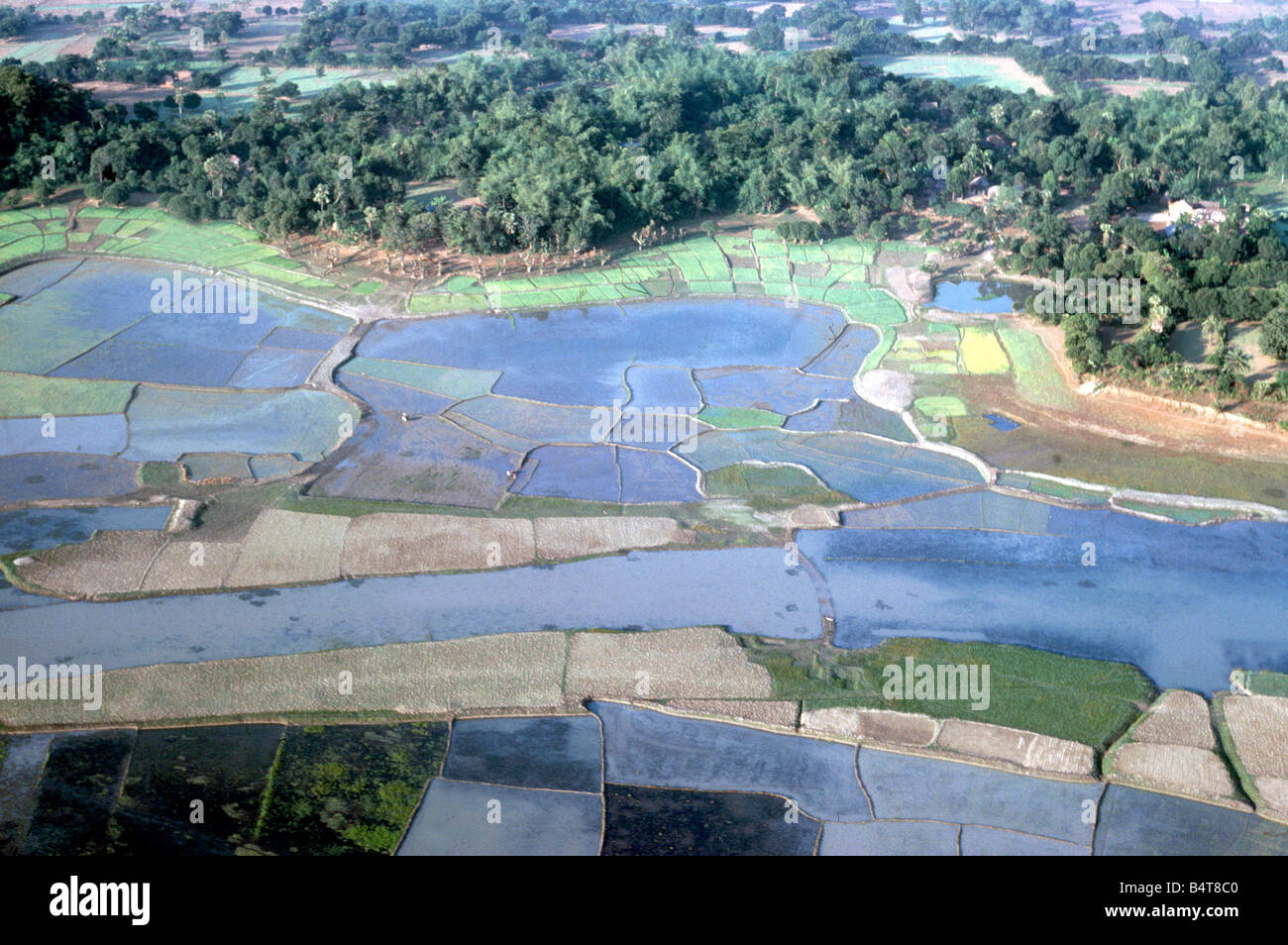 Aerial View North Central Bangladesh 8 Stock Photo - Alamy