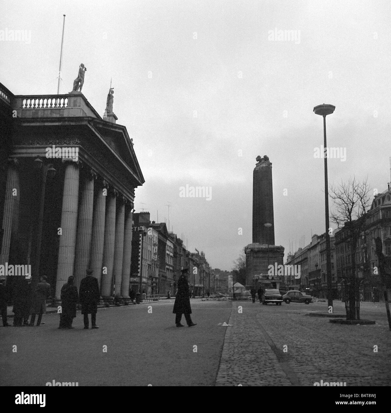 Terrorism bomb explosion art sculpture 1960s ira ireland dublin hi-res ...