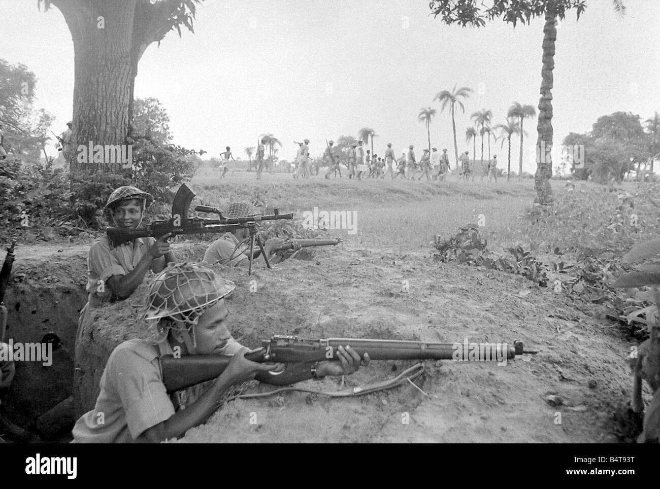 A large area of East Pakistan territory is under the control of the ...