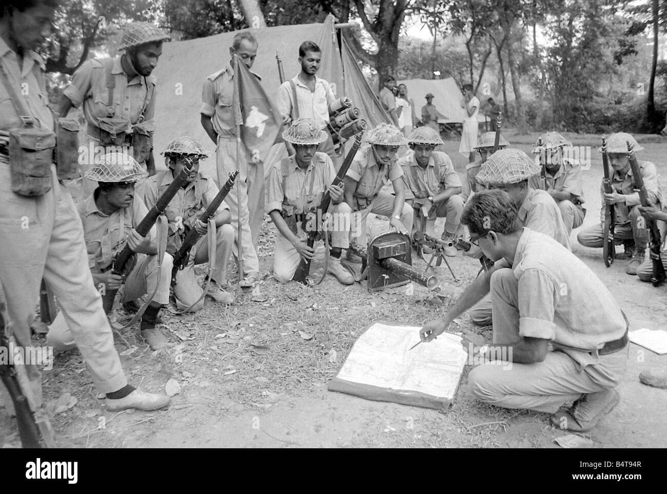 A large area of East Pakistan territory is under the control of the ...