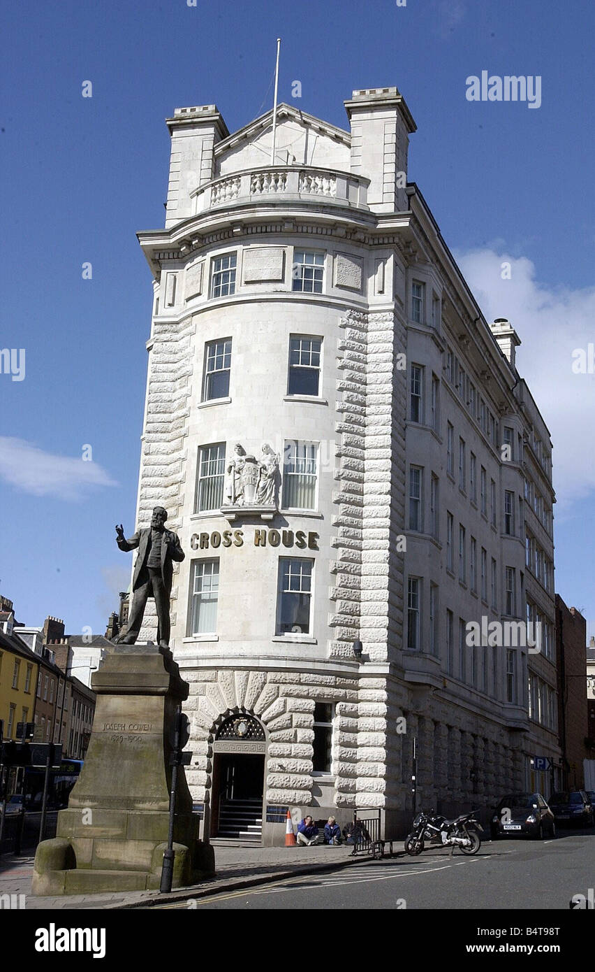 Cross House Westgate Road Newcastle Stock Photo - Alamy