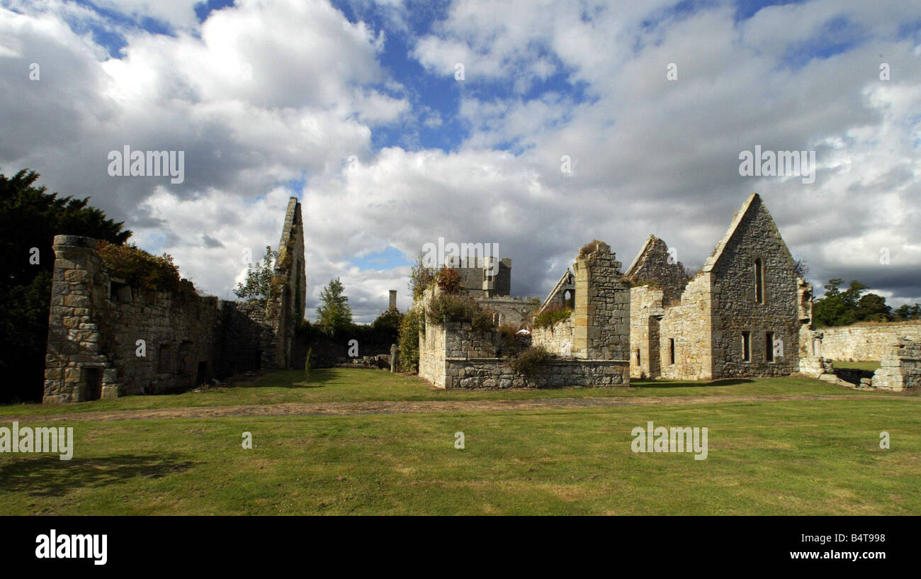 Hulne Priory near Alnwick Castle Stock Photo - Alamy