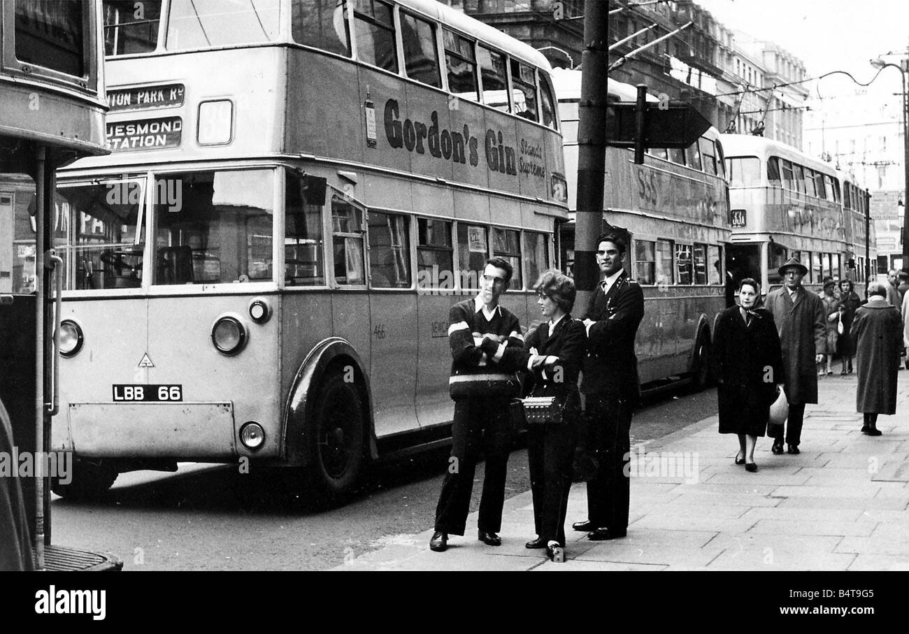 Bus conductress 1960s hi-res stock photography and images - Alamy