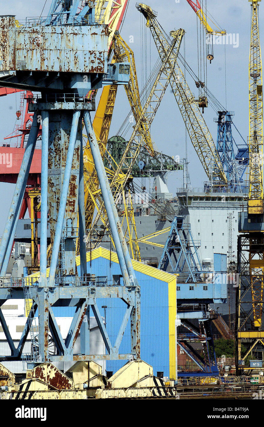 Swan hunter hi-res stock photography and images - Alamy