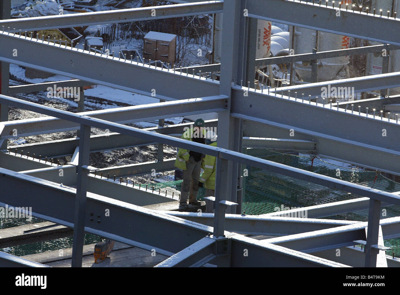 Construction of the new Northern Rock headquarters Stock Photo - Alamy