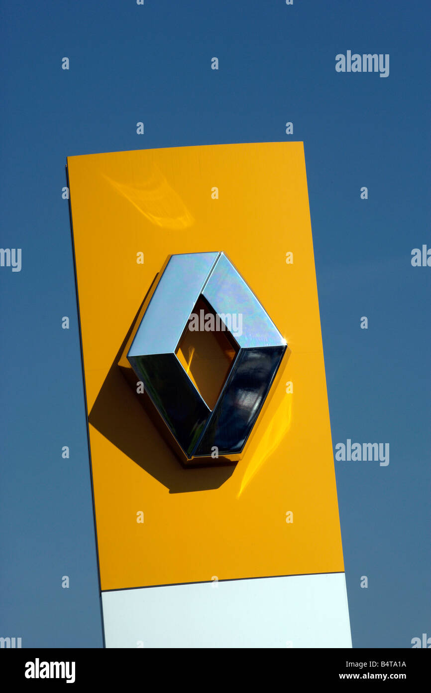 renault car dealership flags logo company french france car cars maker ...