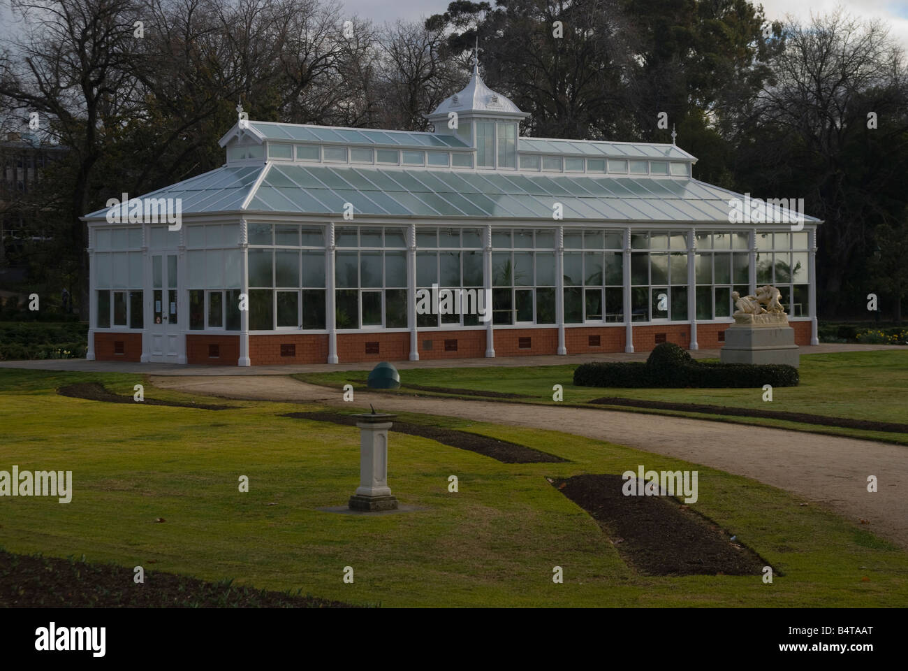 Elaborate Victorian conservatory in the centre of Bendigo Victoria ...