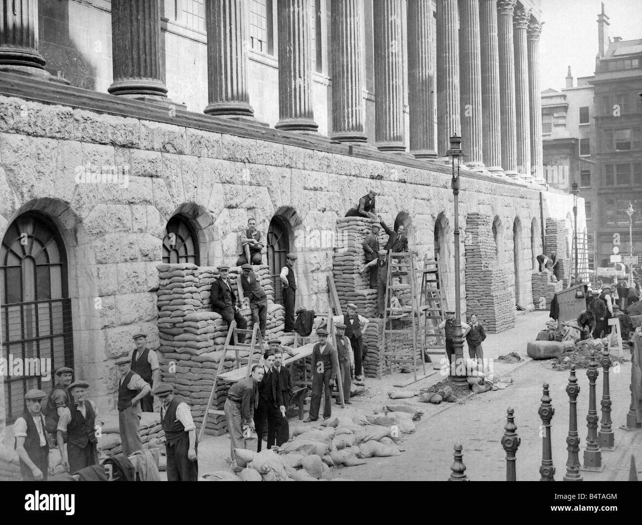 Sandbags two world war hi-res stock photography and images - Alamy