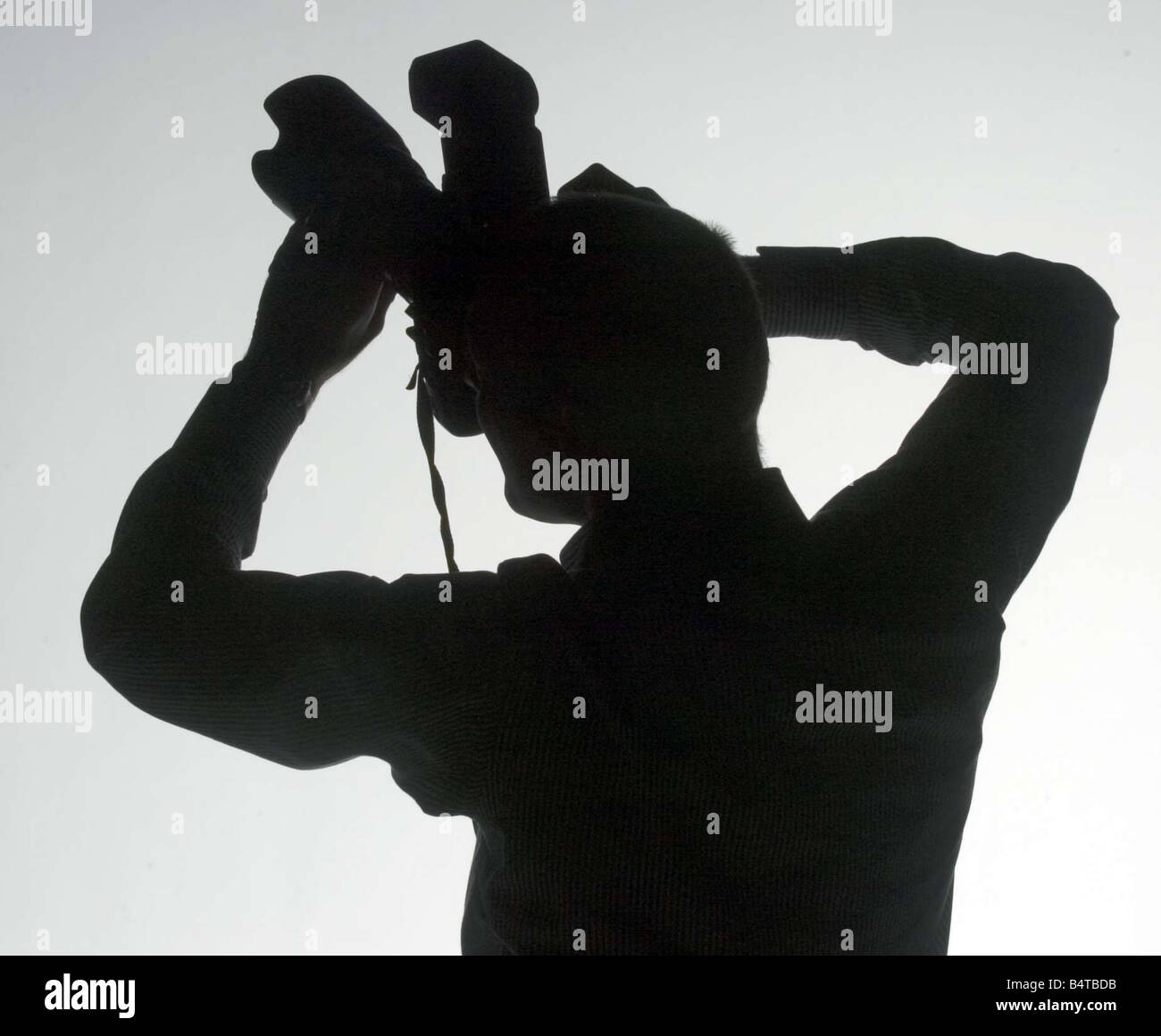 Photographer silhouette September 2006 media newspaper press paparazzi ...