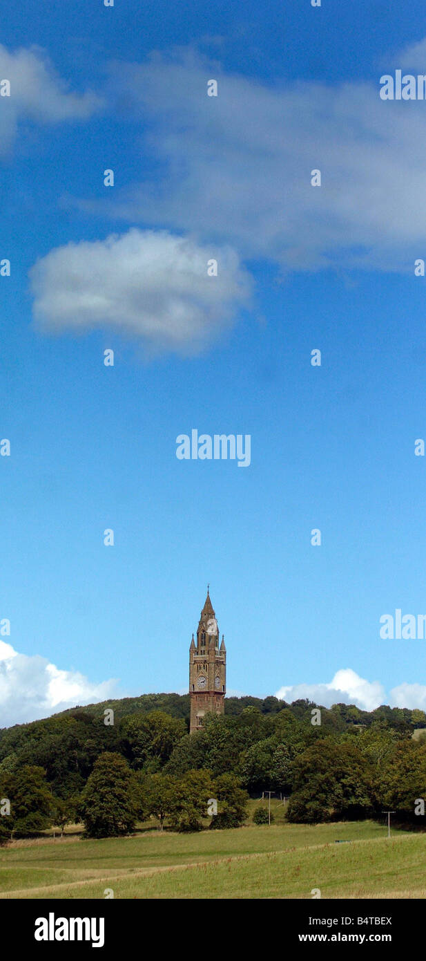 The clock tower at Abberley Hall School Worcestershire known by local ...