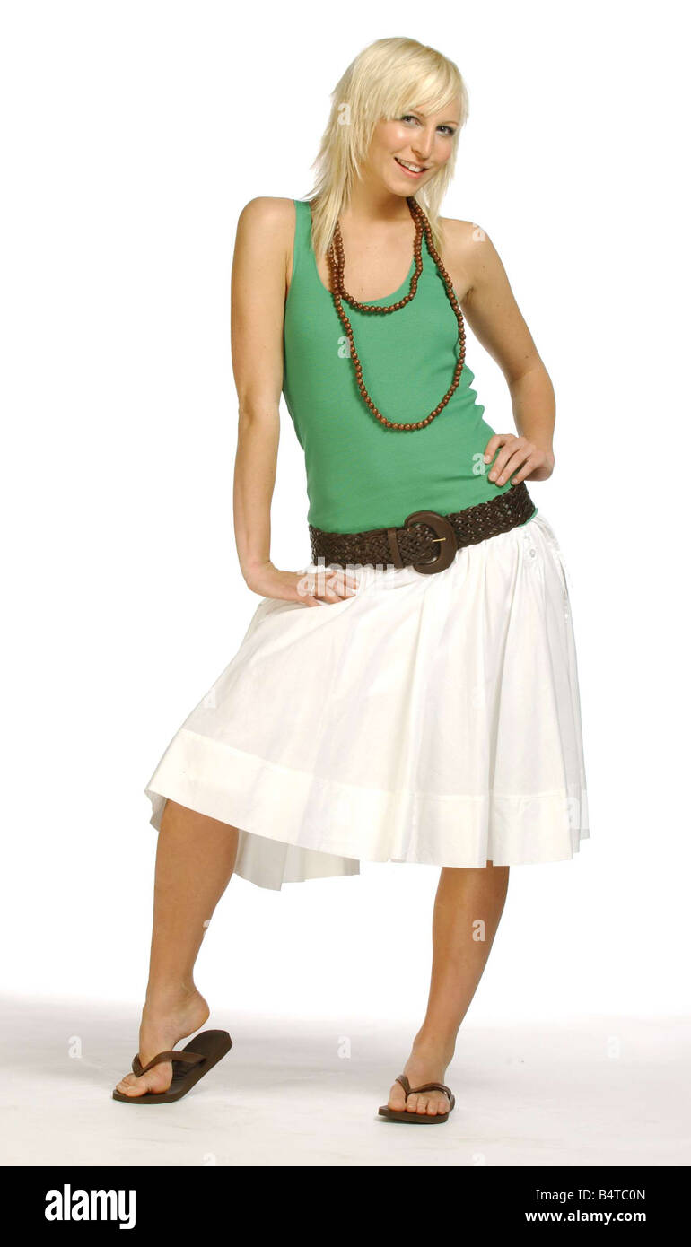 Holiday Essentials fashion May 2005 Big Brother Shell Jubin wearing ...