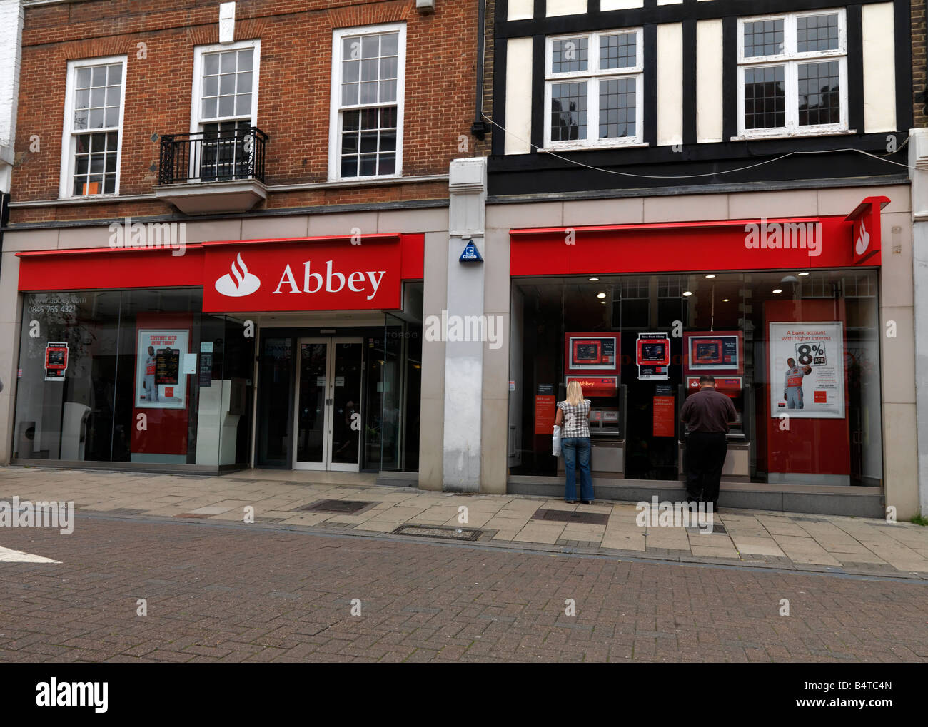 High street bank customers hi-res stock photography and images - Alamy