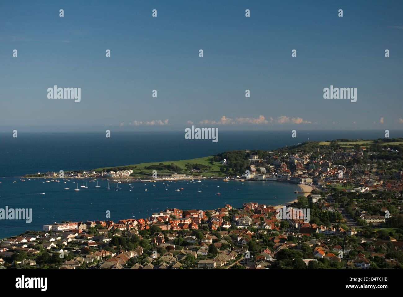 England dorset swanage view hi-res stock photography and images - Alamy