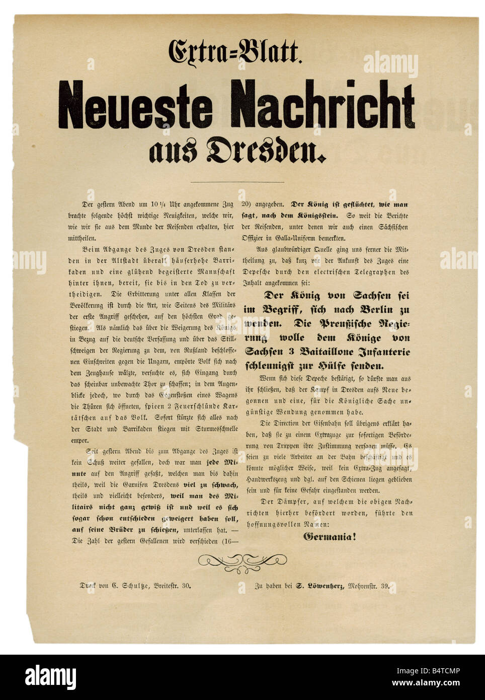 Events revolutions 1848 1849 uprising hi-res stock photography and ...