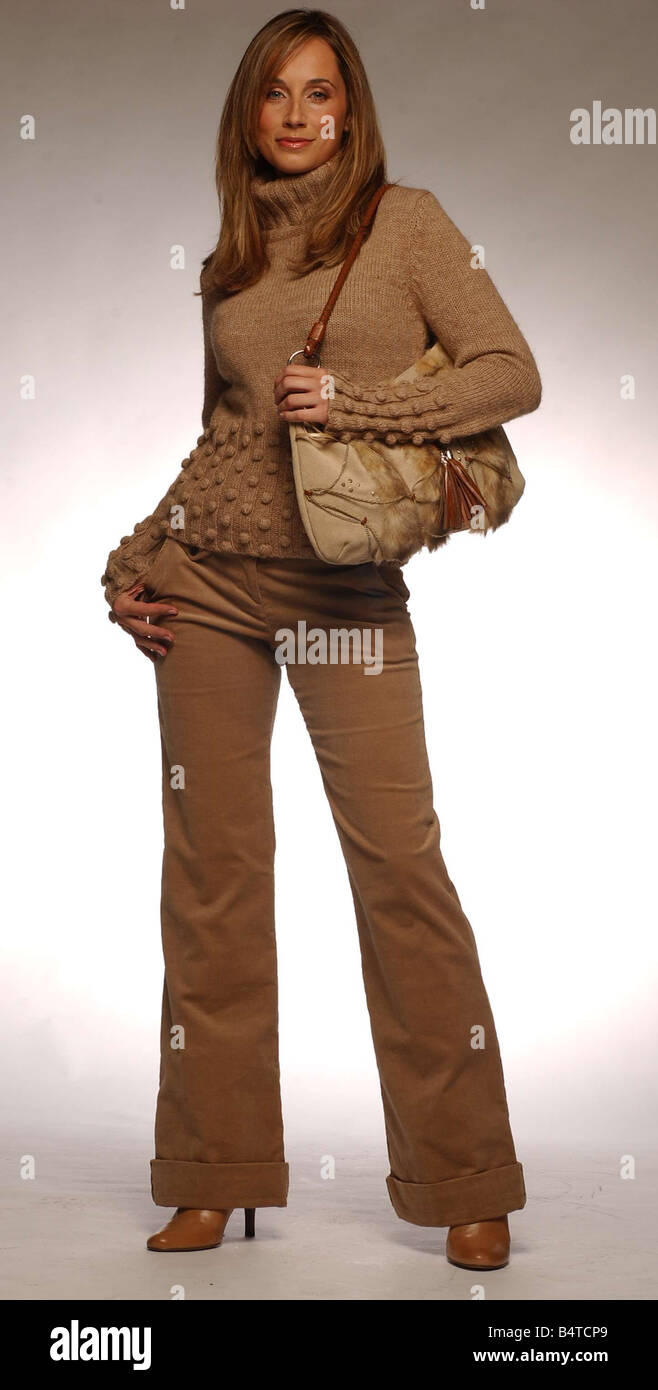 Knitwear Fashion feature October 2005 FASHION MODEL MELANIE GIBBS ...