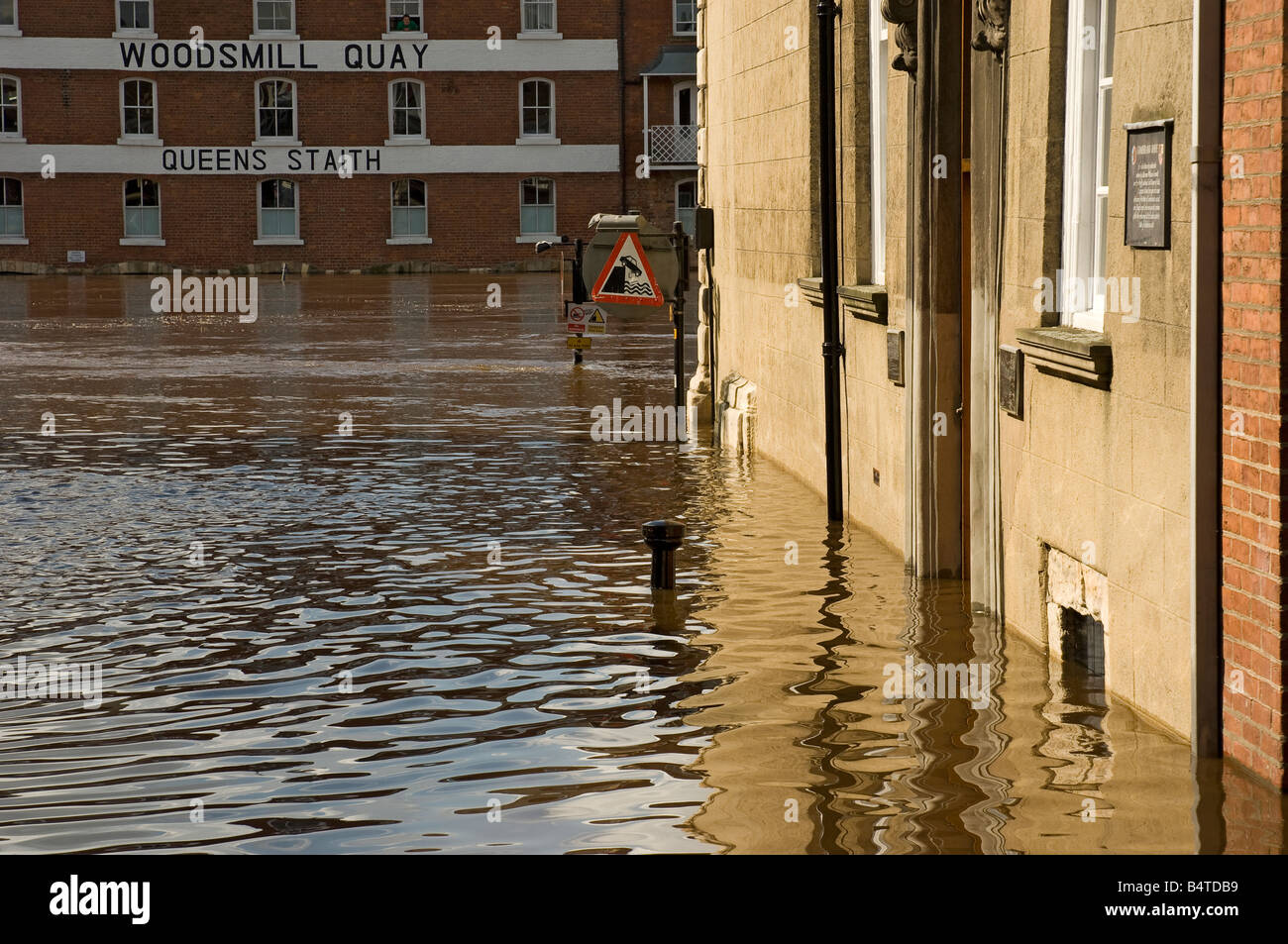 Properties flooded by River Ouse flood floods flooding York North ...