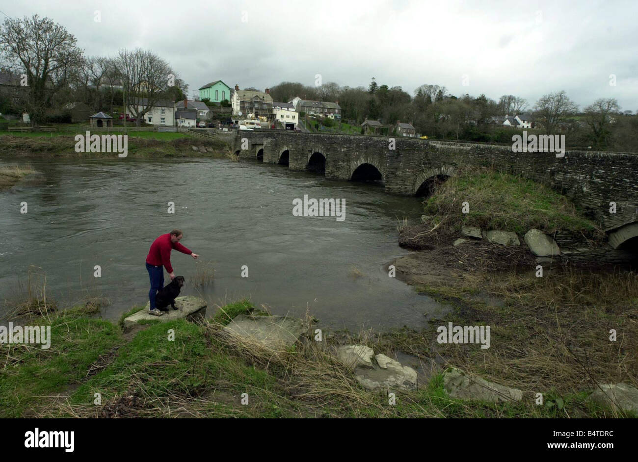 Of llechryd hi-res stock photography and images - Alamy