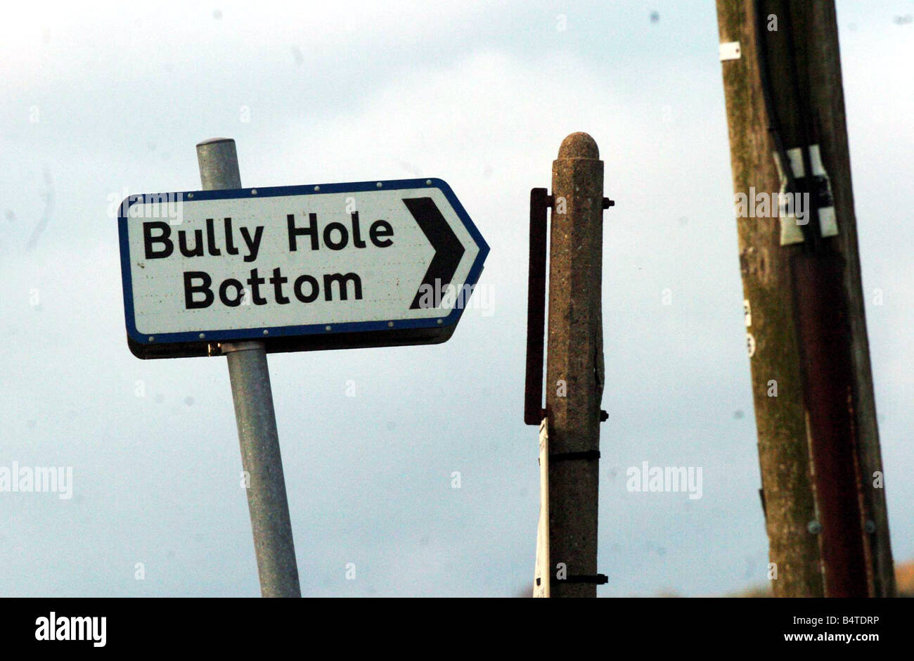 The small village of Bully Hole Bottom nr Shirenewton 4th Dec 2005 ...