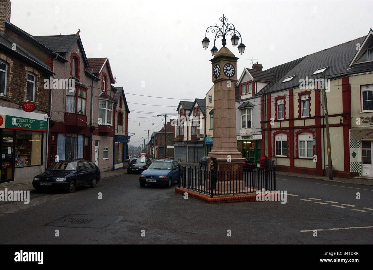 Wales Villages the centre of the village of Senghenydd 7th February ...