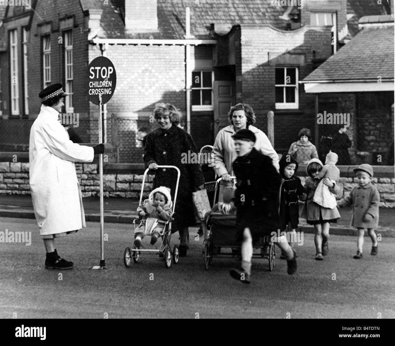 Lollipop crossing woman hi-res stock photography and images - Alamy