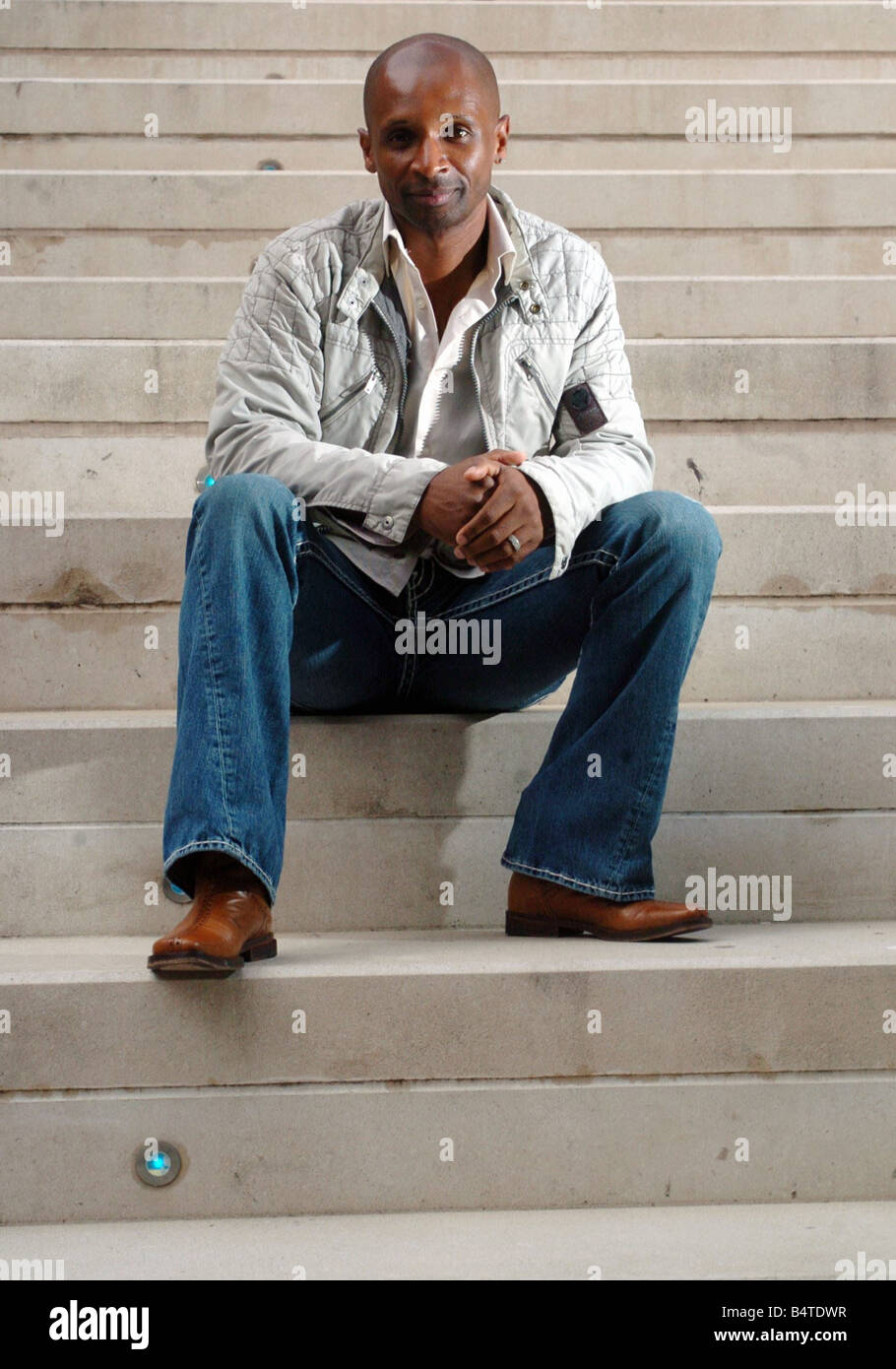 X Factor finalist Andy Abrahams 28th Sept 2006 Stock Photo - Alamy