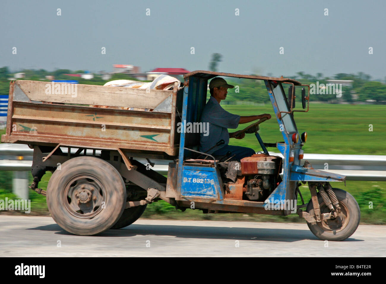 Rural traffic Red River delta northern Vietnam Stock Photo - Alamy