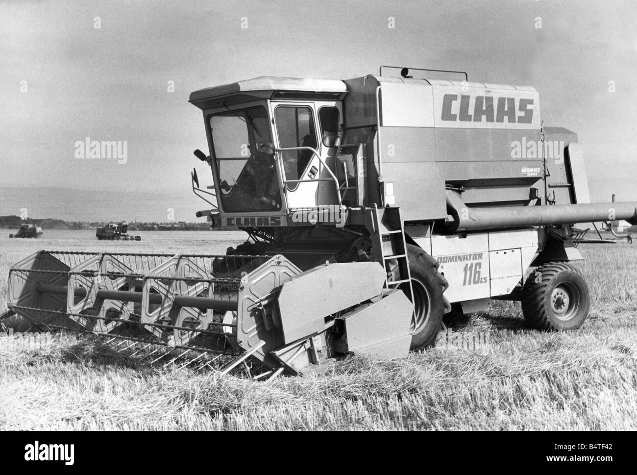 A Claas 116CS Combine Harvester Stock Photo - Alamy