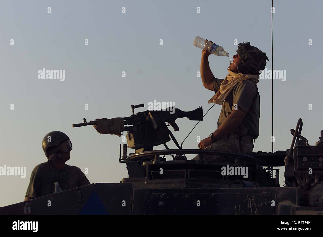 Oman Royal Marines from 45 Commando X Company October 2001 as the sun ...