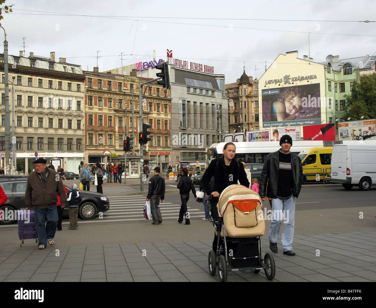 People in Riga, Latvia Stock Photo - Alamy