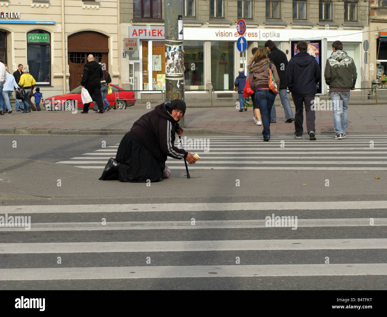 People in Riga, Latvia Stock Photo - Alamy