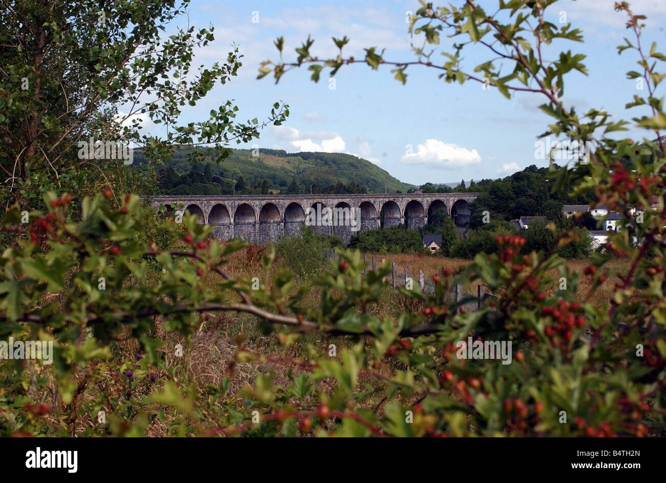 PICTURESQUE Cefn Coed viaduct stands 115 feet high and was built to ...