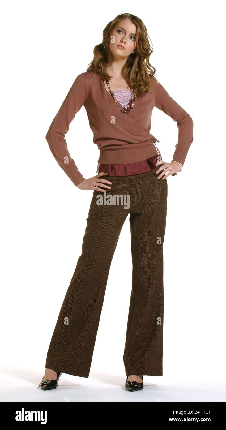 Tweed fashion feature 2004 model wearing trousers etc Fashion Tweed ...