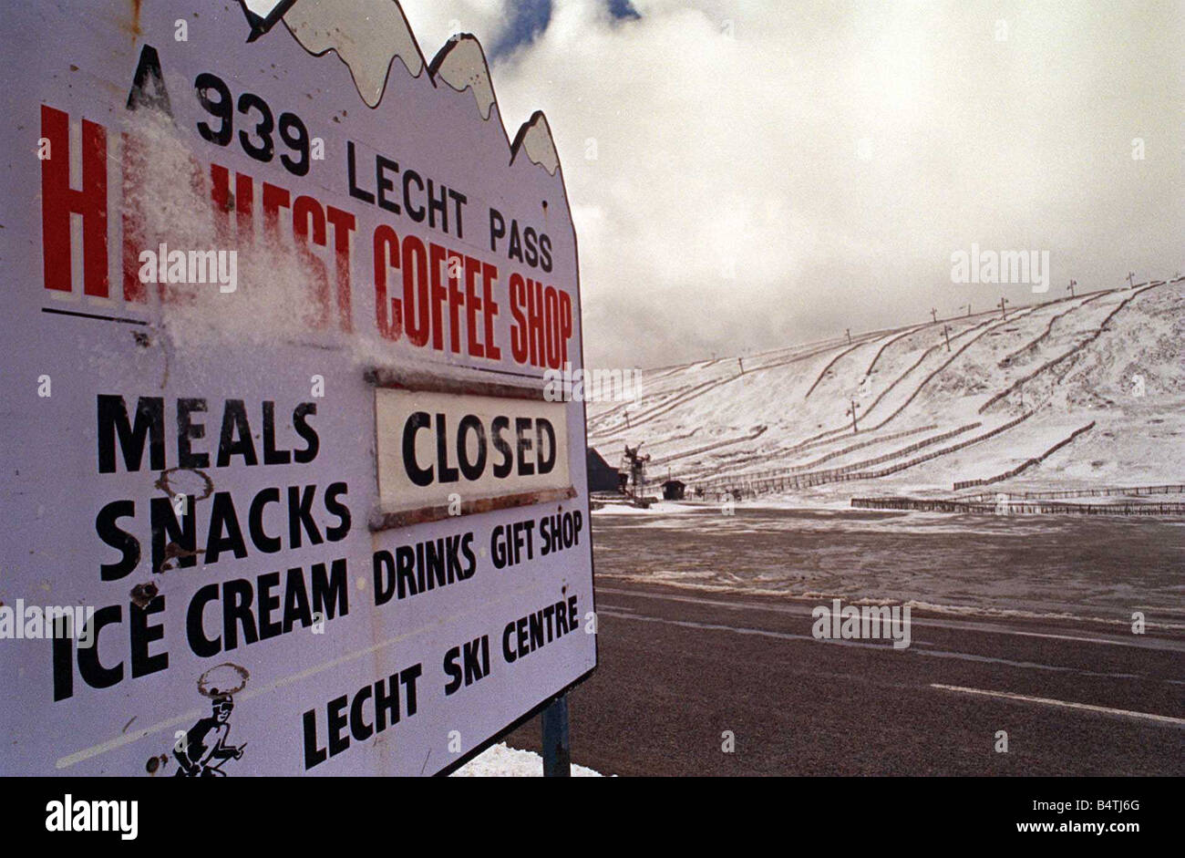 SNOW AT THE LECHT Stock Photo - Alamy