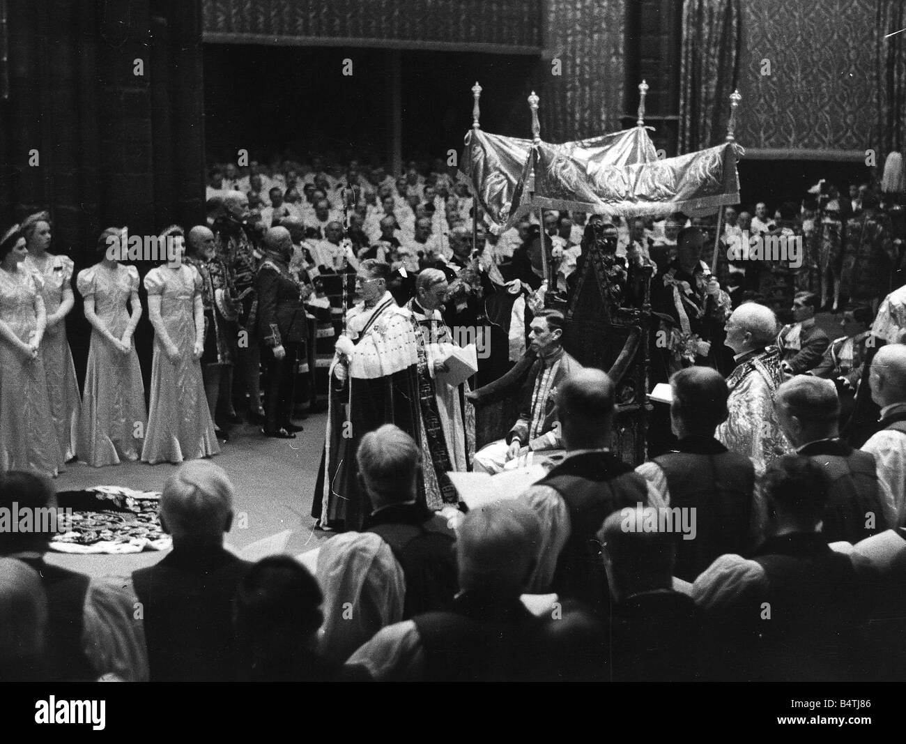 King George VI Coronation in 1937 Stock Photo - Alamy