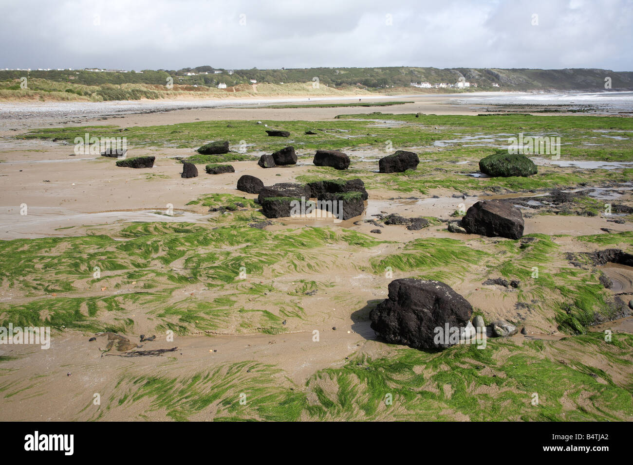 Port Eynon Bay Gower Wales UK Stock Photo - Alamy