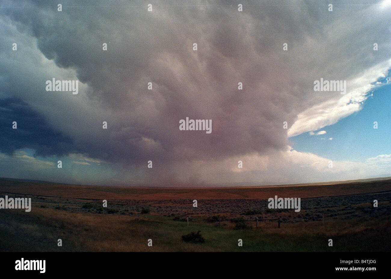 Cloud vortex Montana USA July 1999 Stock Photo - Alamy