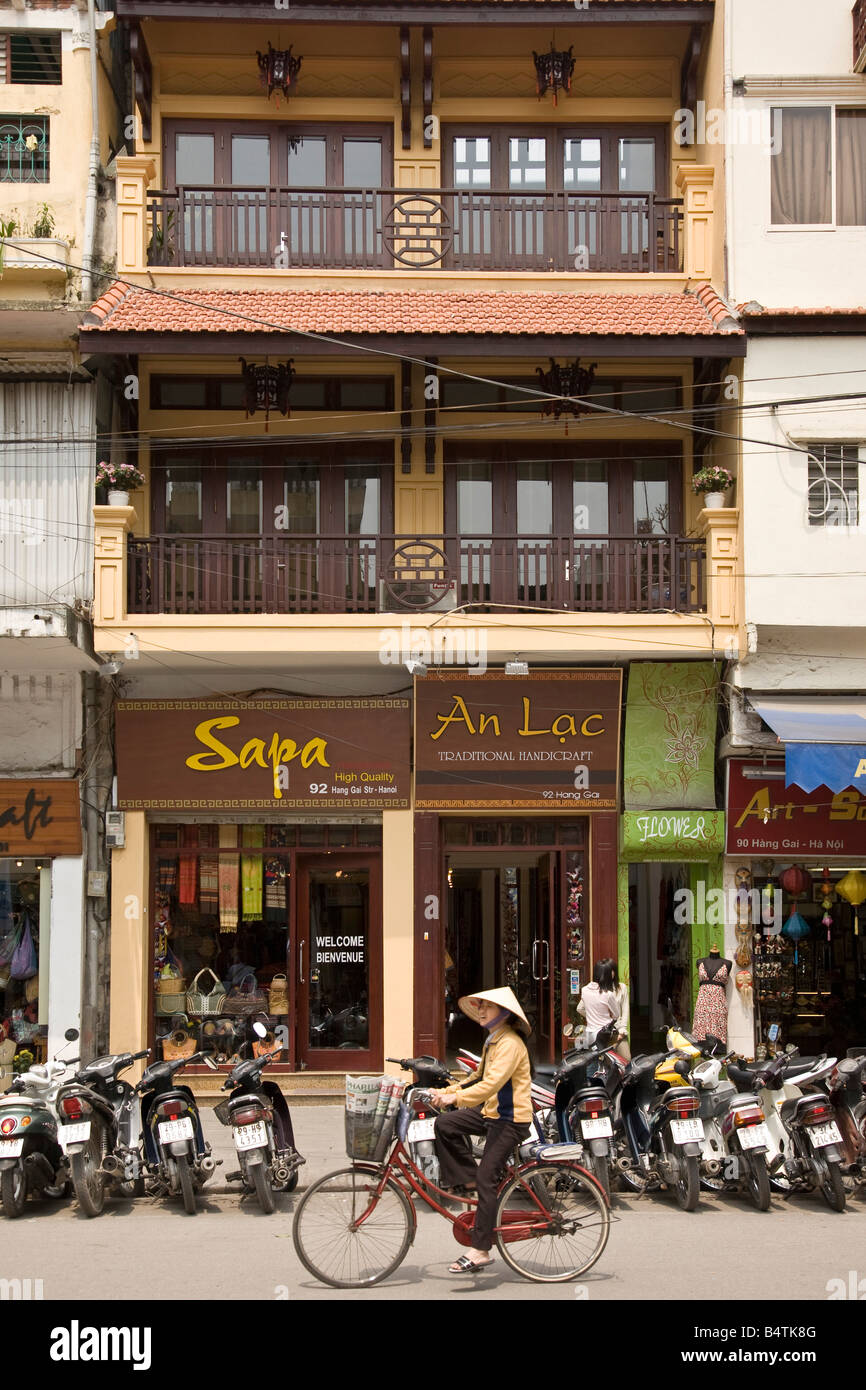 Shophouse, Hanoi, Vietnam Stock Photo - Alamy