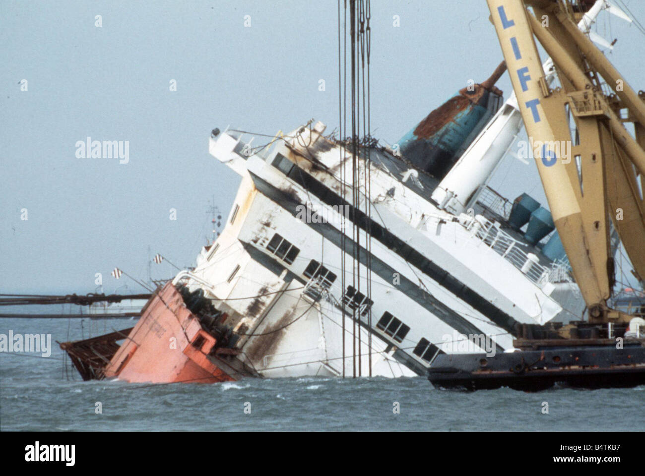 Raising the Herald Of Free Enterprise off Zeebrugge 1987 Y2K Disasters ...