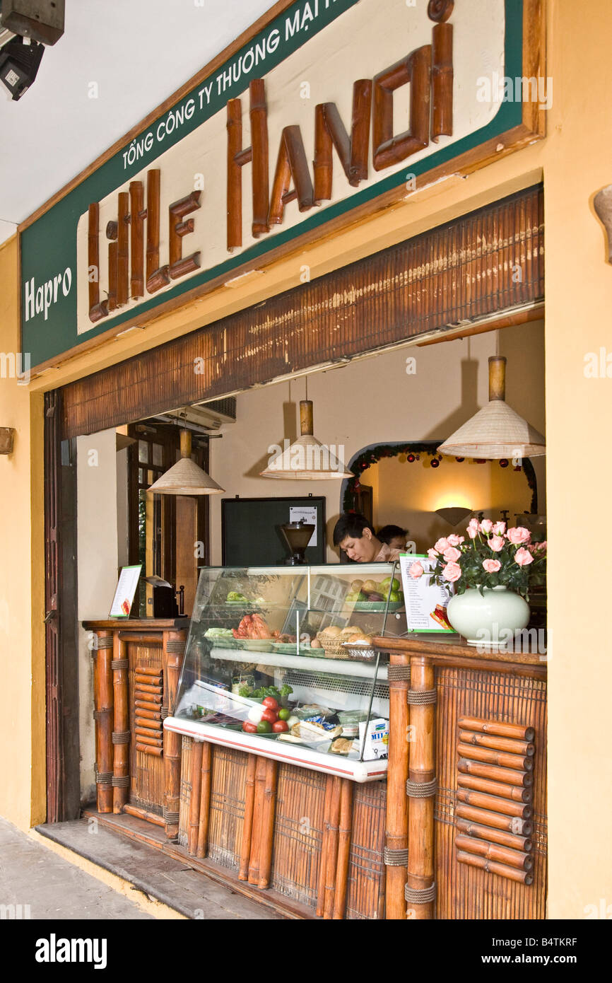 Little Hanoi restaurant north Vietnam Stock Photo - Alamy