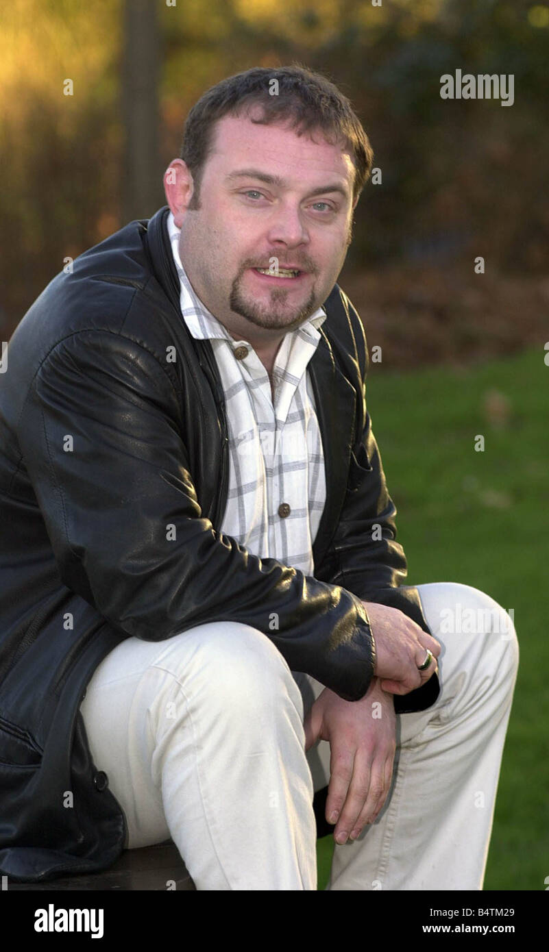 John Thomson Actor January 2001 star of the TV Programme Cold Feet ...