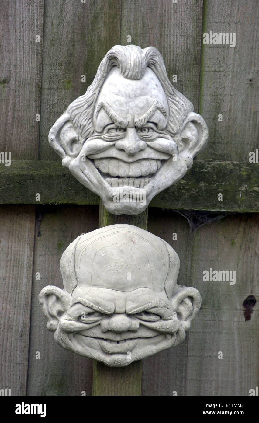 The latest Sculptoon faces for hanging on walls are PM Tony Blair and ...