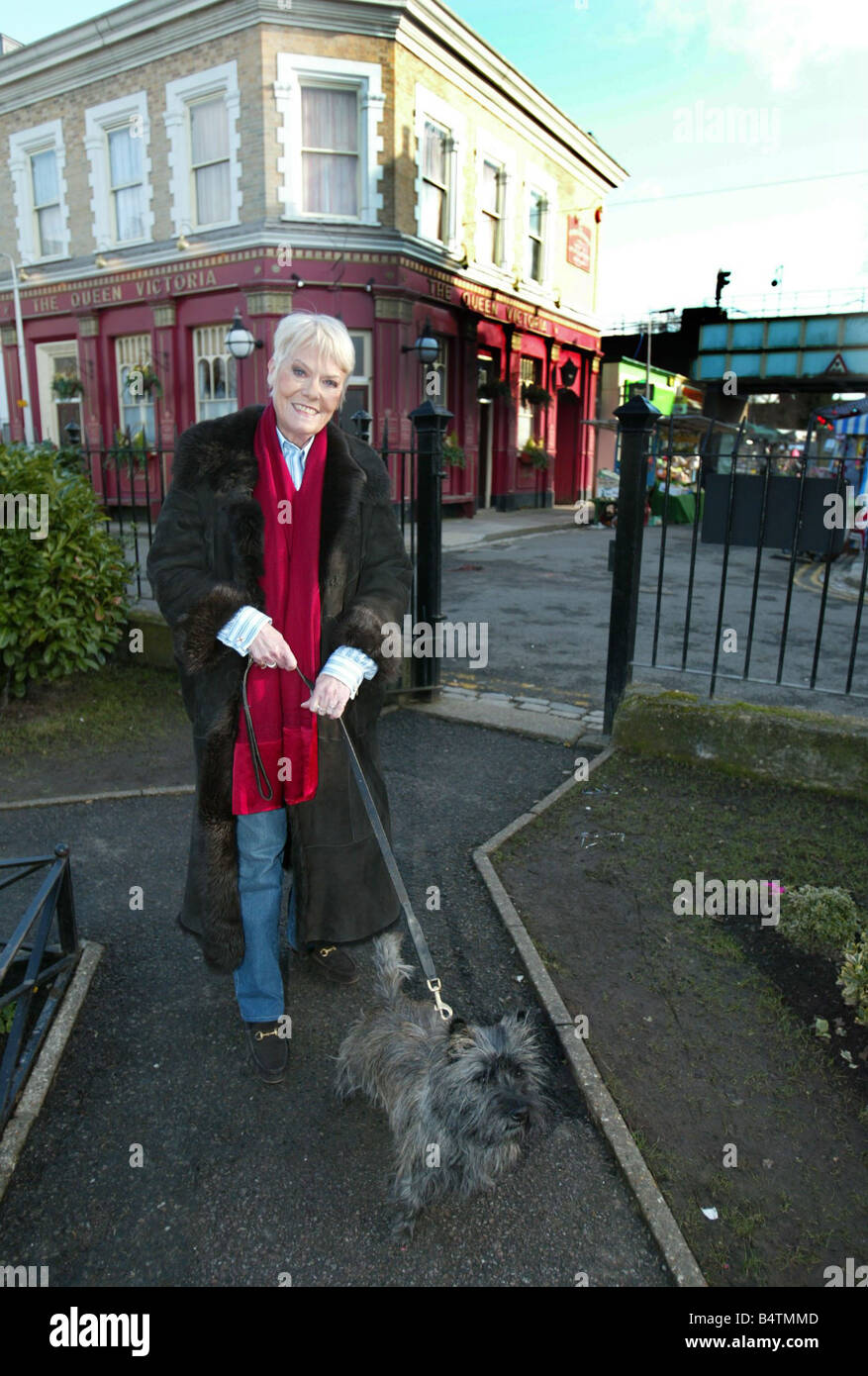 Wendy Richards February 2006 Eastenders 21 years on in Albert Square ...