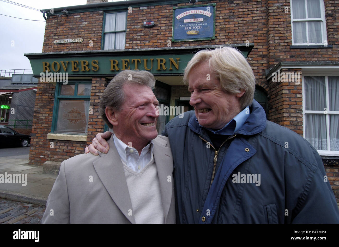 Johnny Briggs aka Mike Baldwin bids farewell to Coronation Street with ...