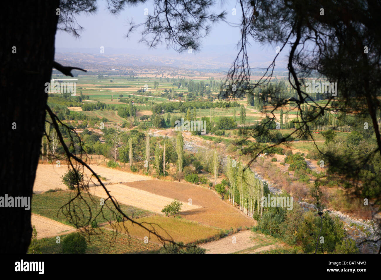 Turkey, Western Anatolia, landscape around Sindirgi and Bigadic Stock ...