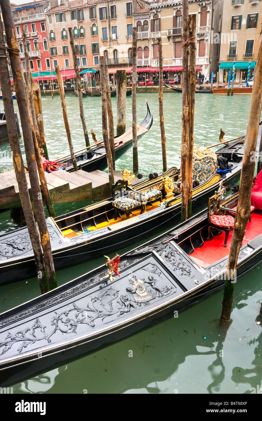 Venice View from Rialto Bridge Italy Stock Photo - Alamy
