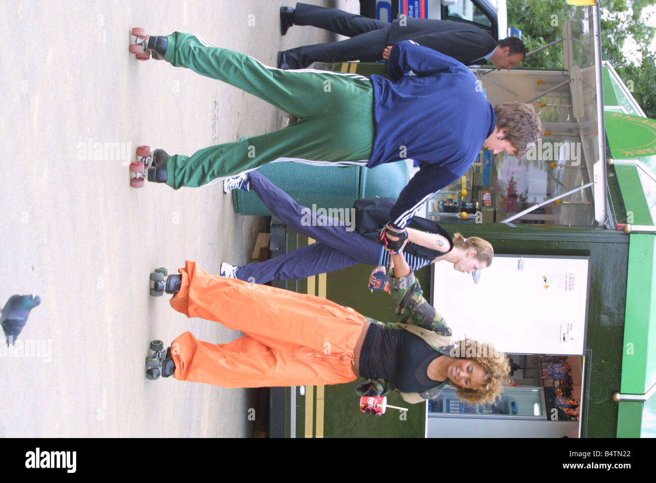 Spice Girl Mel B June 2001 is pictured with her boyfriend actor Max ...