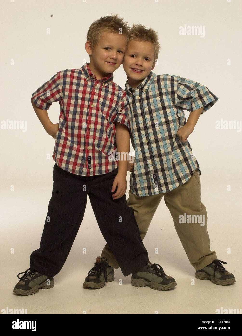 Child actors from the Television Programme Cold Feet November 2001 ...