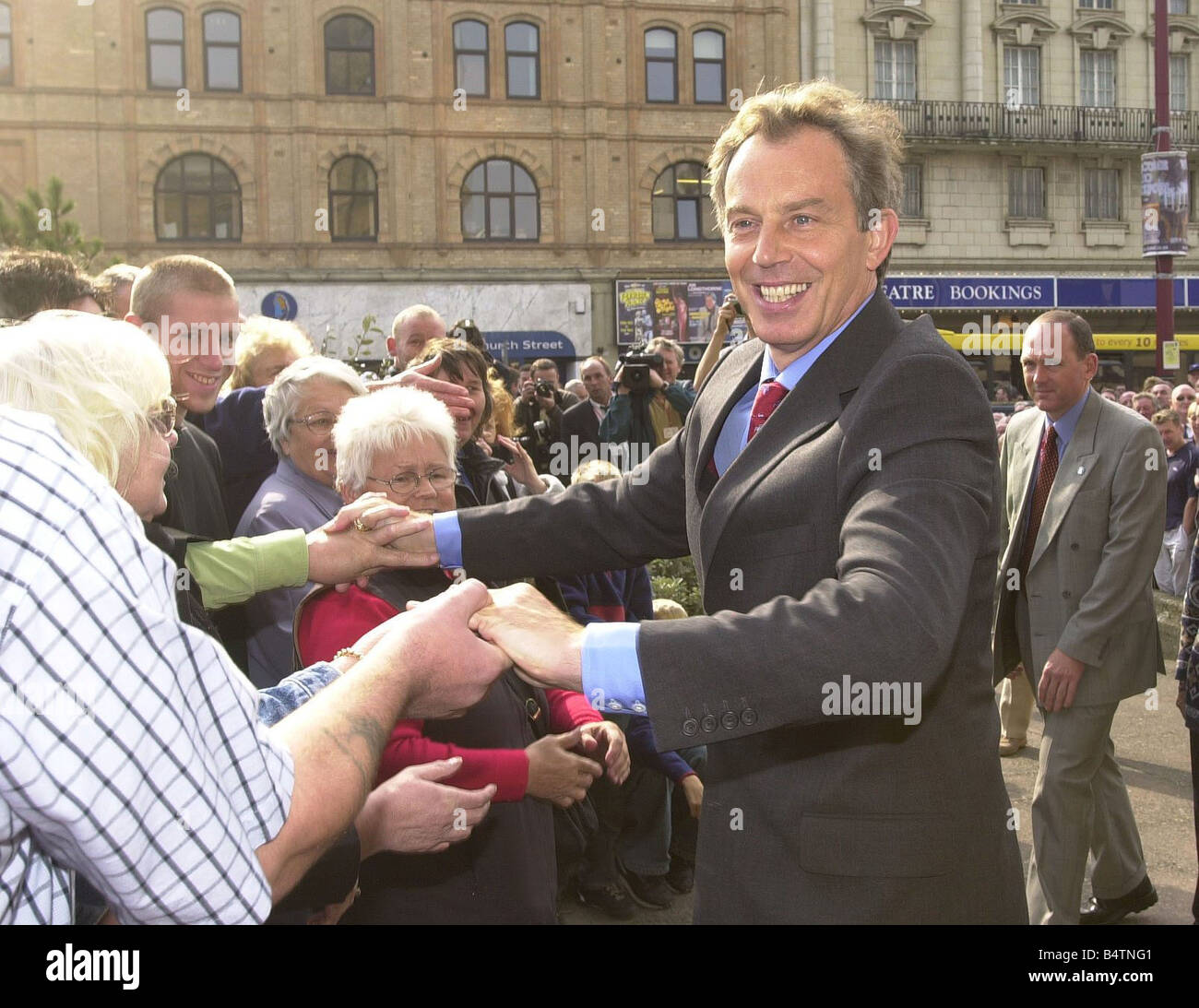 Labour Party Conference September 2002 Blackpool Tony Blair PM Prime ...